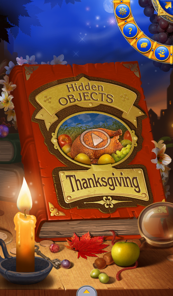 Aplicación Hidden Objects Thanksgiving & 3 puzzle games en Amazon Appstore
