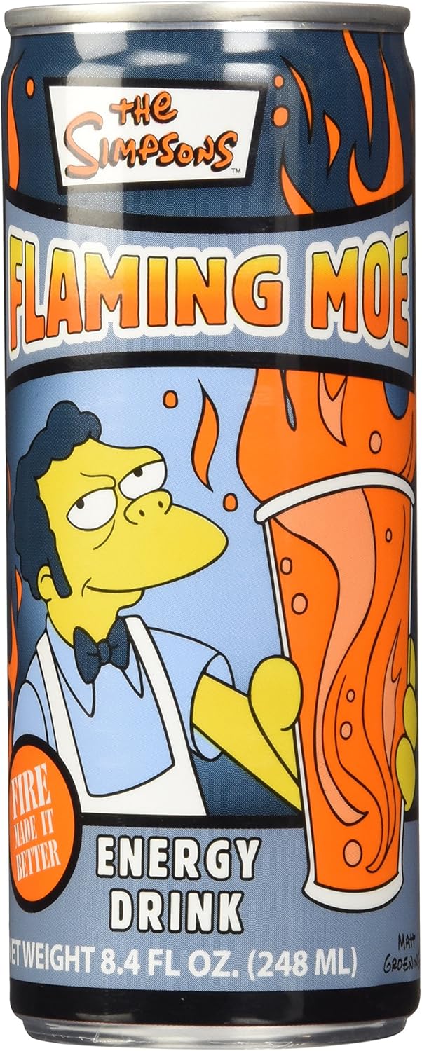 Simpsons Flaming Moe Energy Drink : Amazon.com.mx: Alimentos y Bebidas
