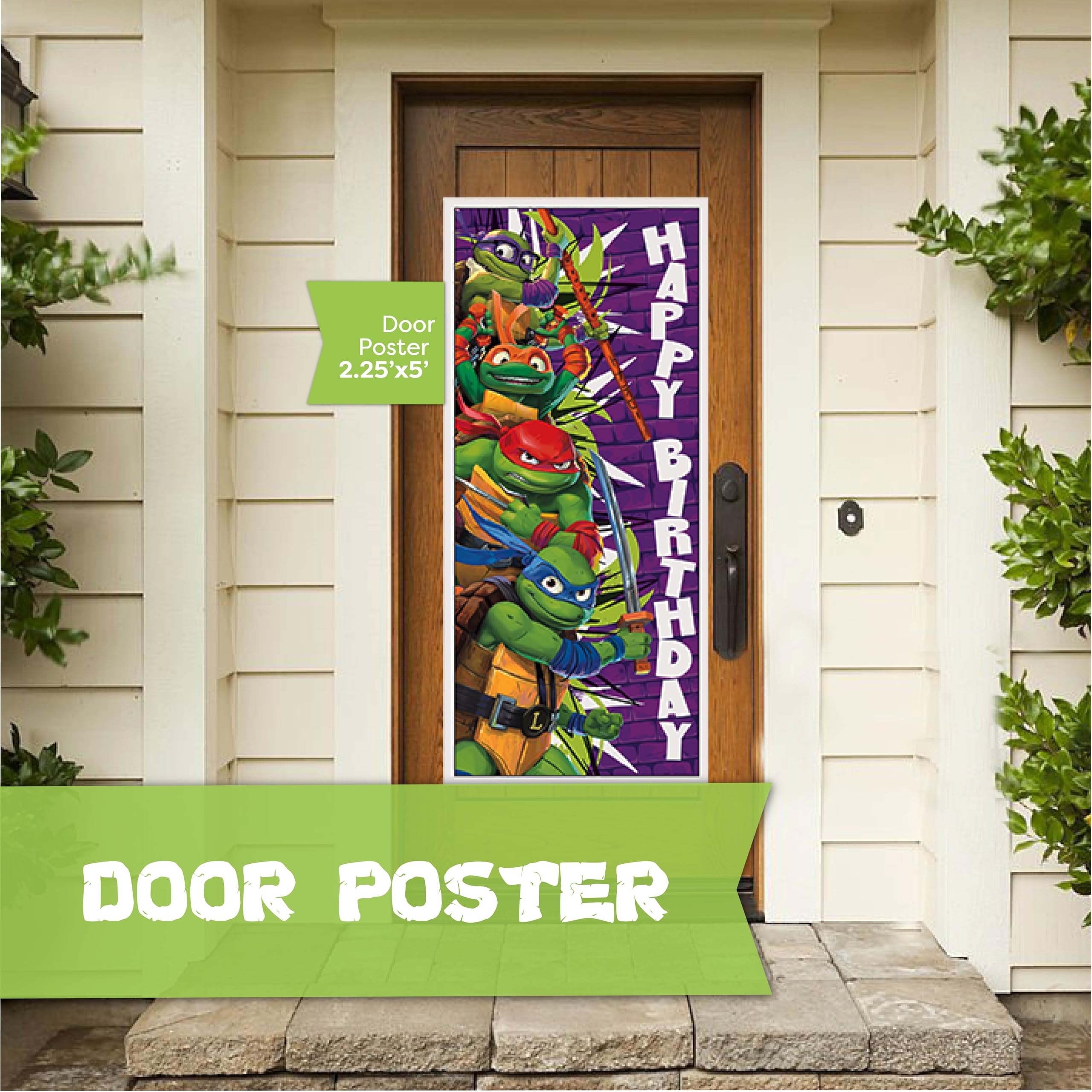 Teenage Mutant Ninja Turtles Door Ninja Turtles: Mutant Mayhem Door