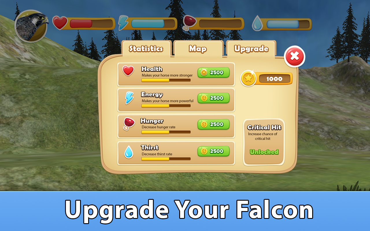 Falcon Bird Survival Simulator - App on Amazon Appstore