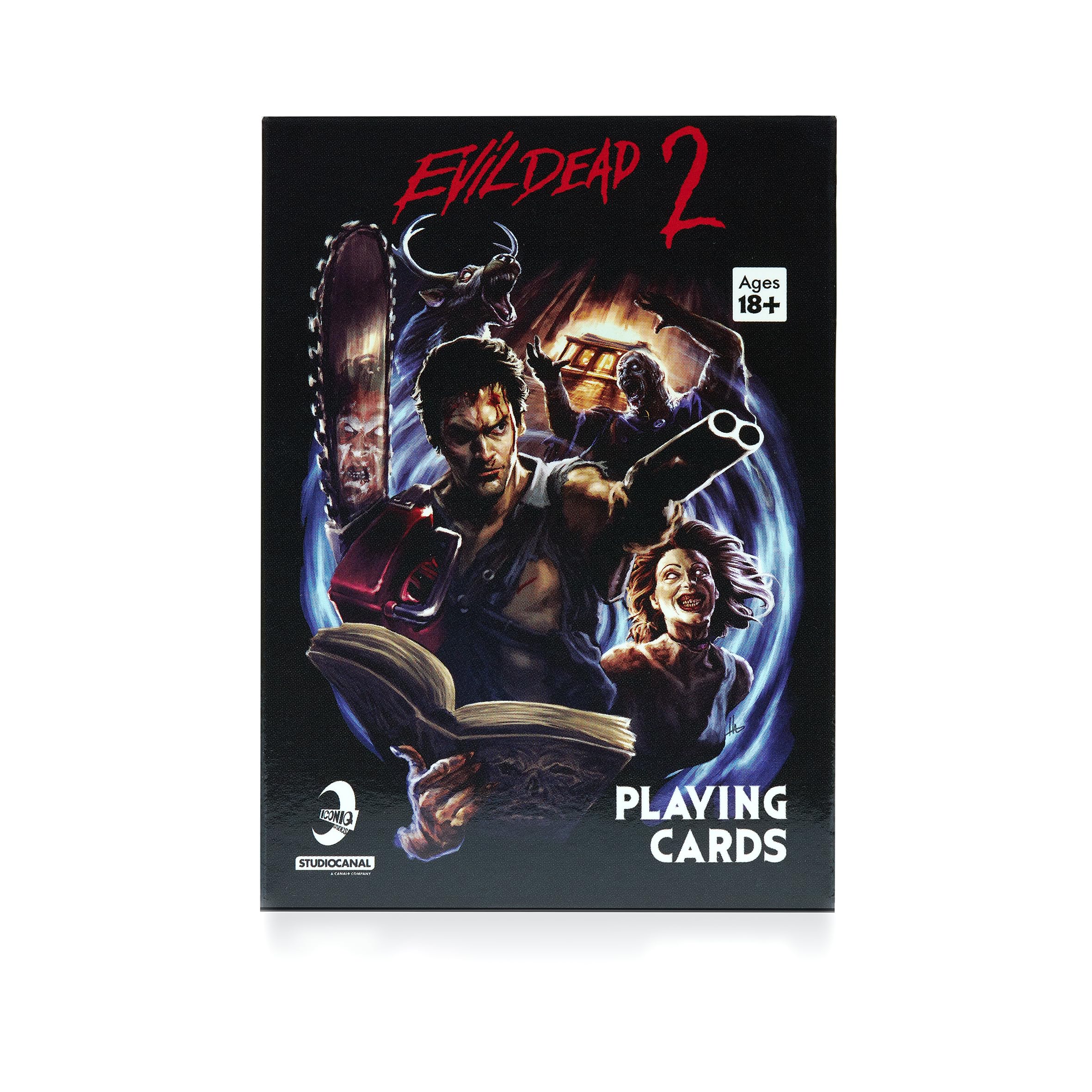 Amazon.com: Iconiq Studios Evil Dead 2 Playing Cards Fully Licensed Ash ...
