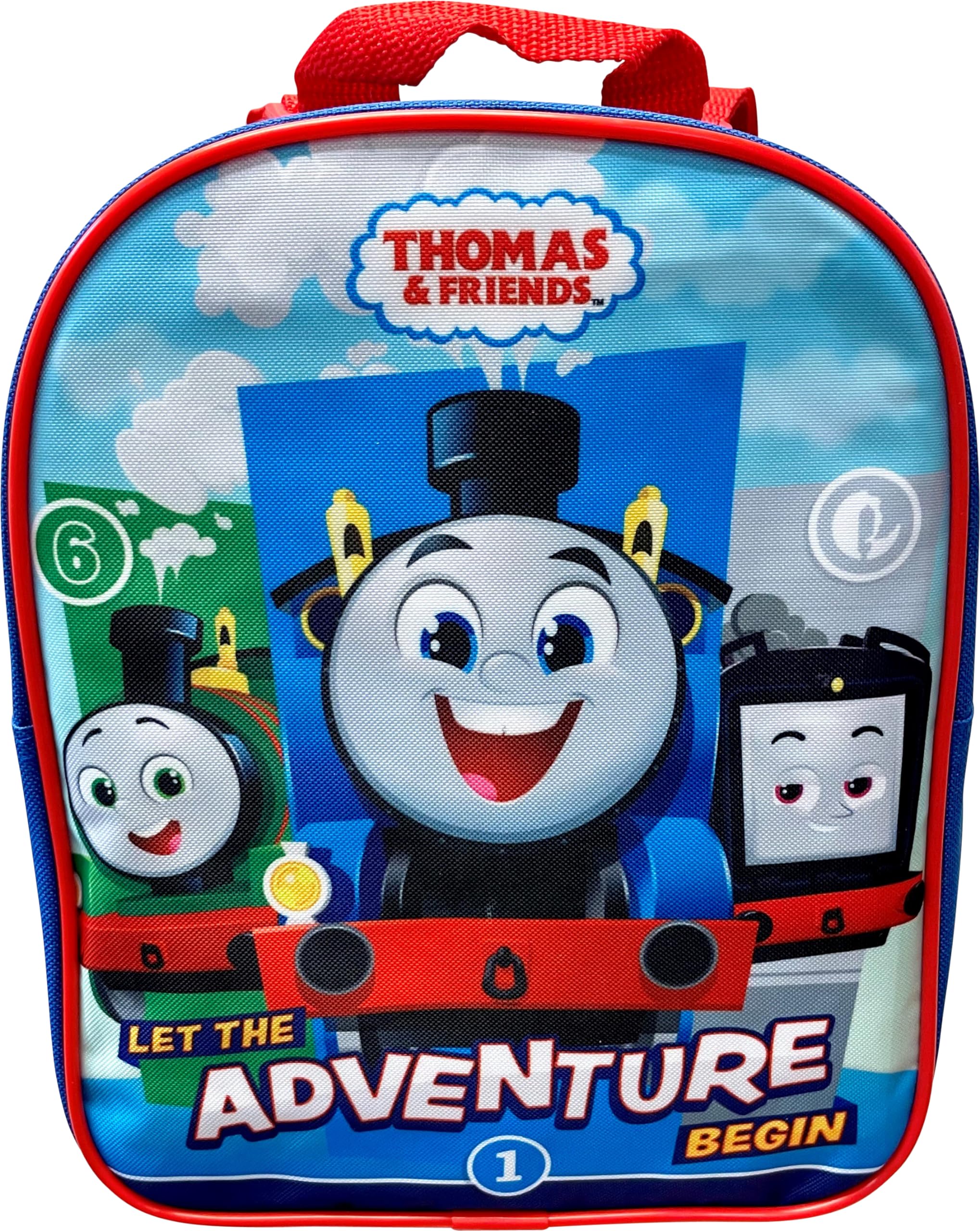Amazon.com | Ruz Nickelodeon Kids Licensed 10" Mini Backpack (Thomas ...