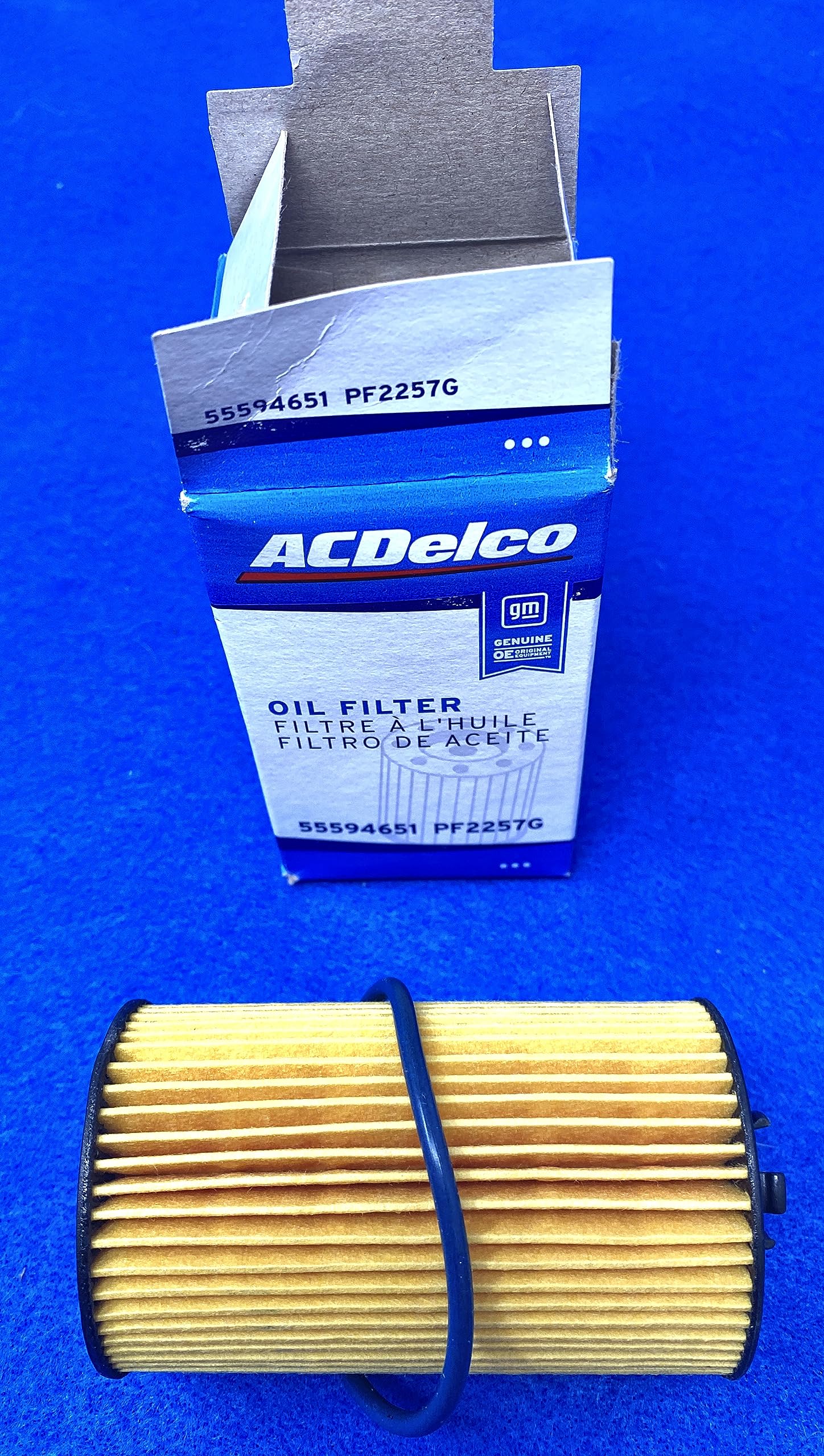 General Motors 55594651, Engine Oil Filter : Amazon.co.uk: Automotive