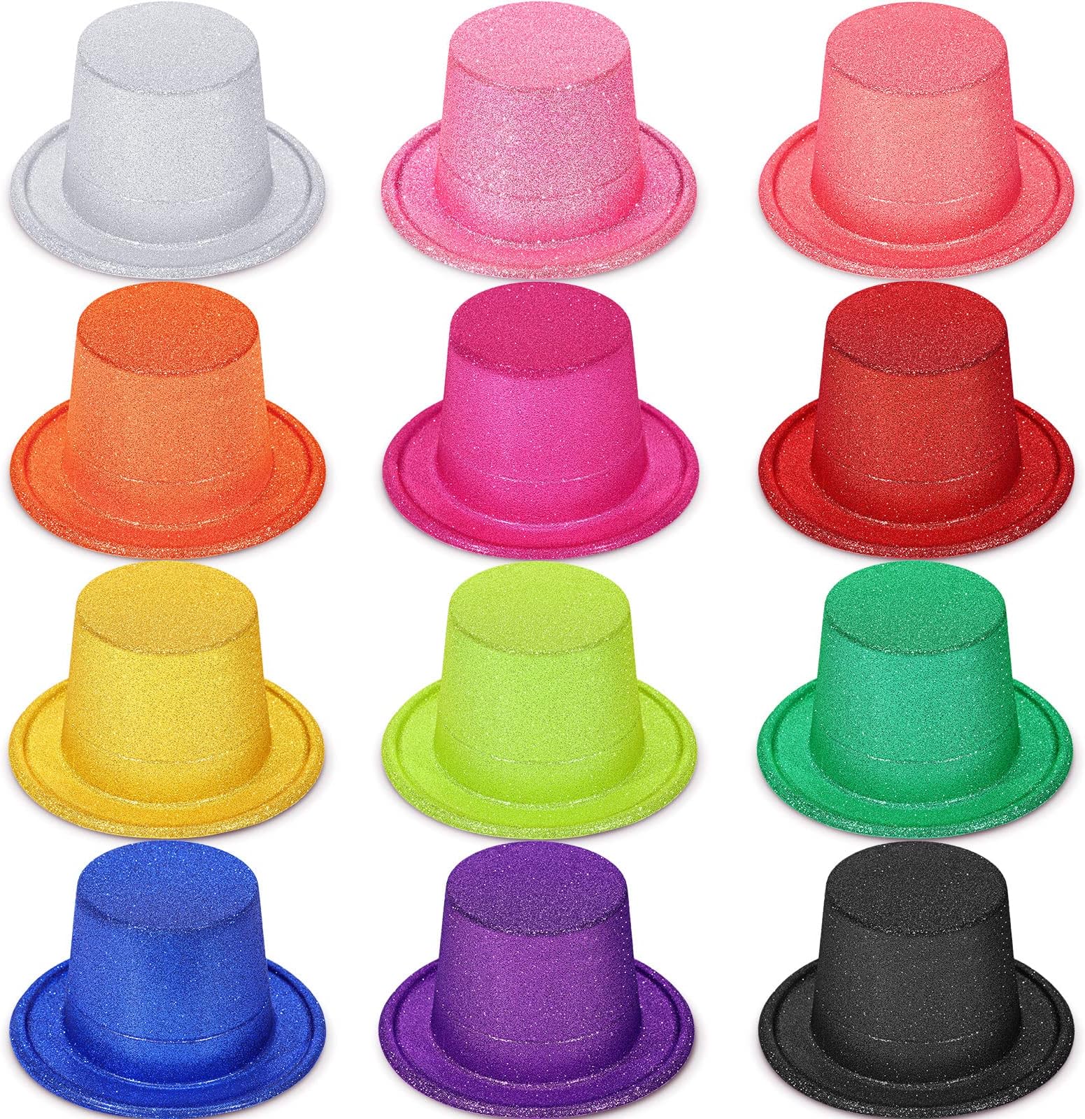Amazon.com: Funny Party Hats Stove Pipe Hats - Party Hats for Adults ...