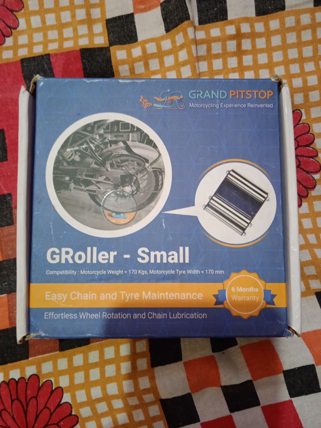 Grand Pitstop Groller Small, Wheel Roller for All Bikes