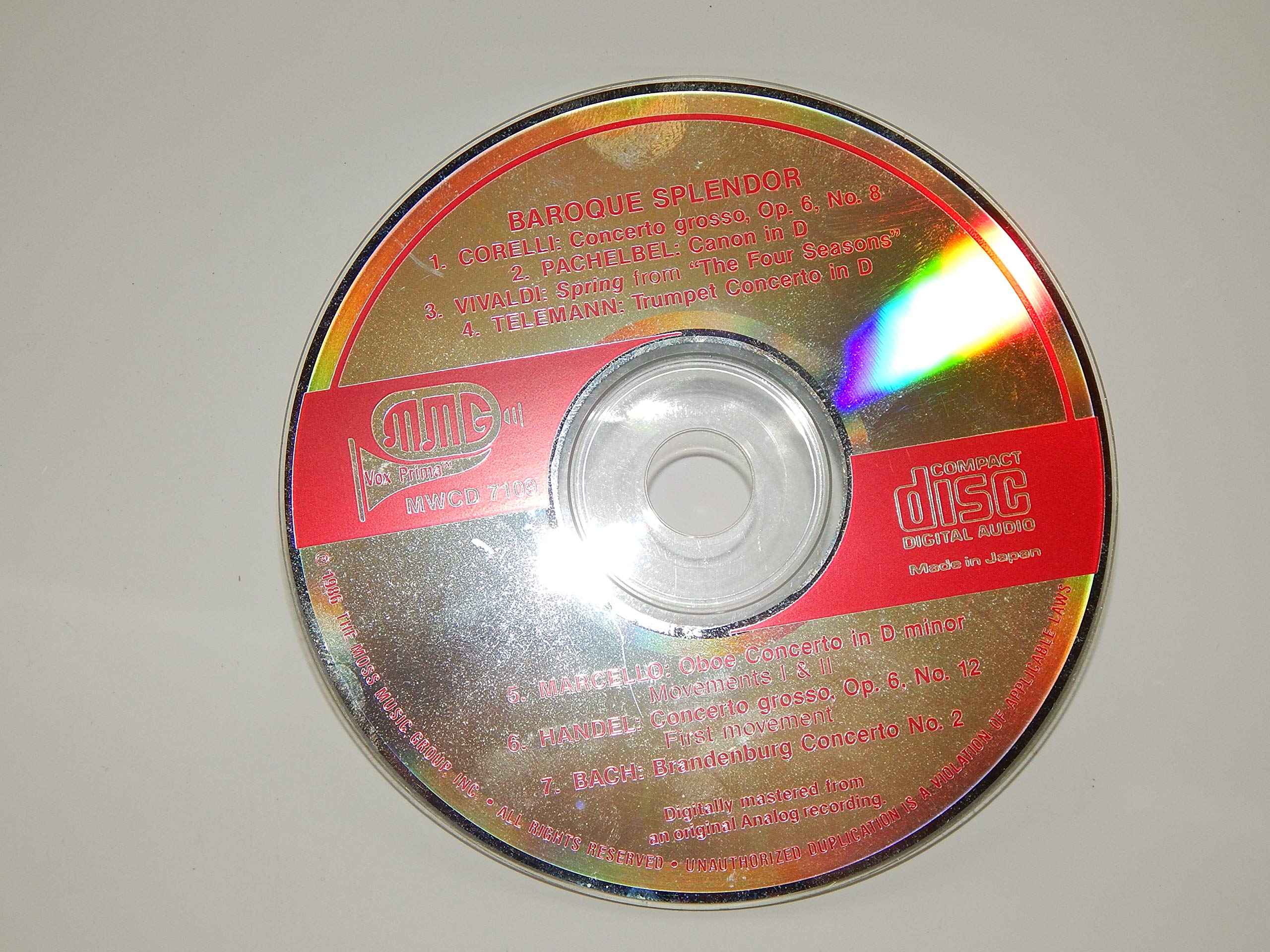 Pachelbel, Vivaldi, Mainz Chamber Orchestra - Baroque Splendor - Amazon ...