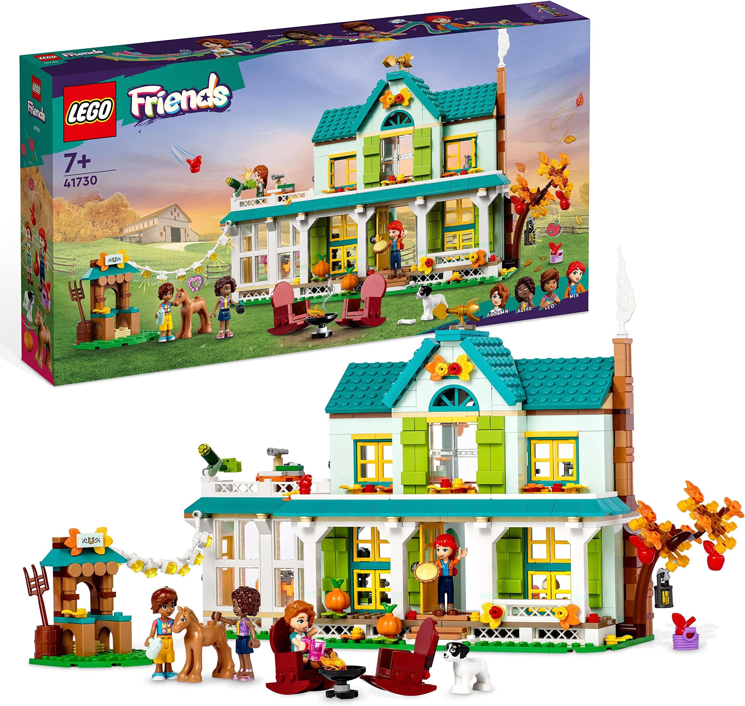 LEGO Friends Autumn’s House 41730 Building Toy Set; Creative Fun for ...