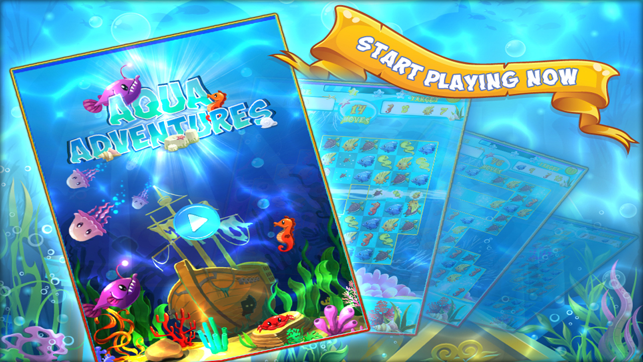 Aqua Adventures - New Free Match Three Game - App on the Amazon Appstore