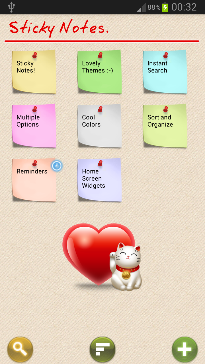 Sticky Notes ! - App on Amazon Appstore