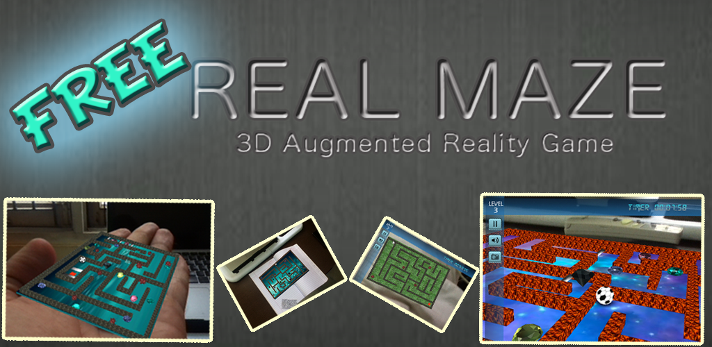 Aplicación Real Maze-FREE 3D Augmented Reality Maze Game en Amazon Appstore