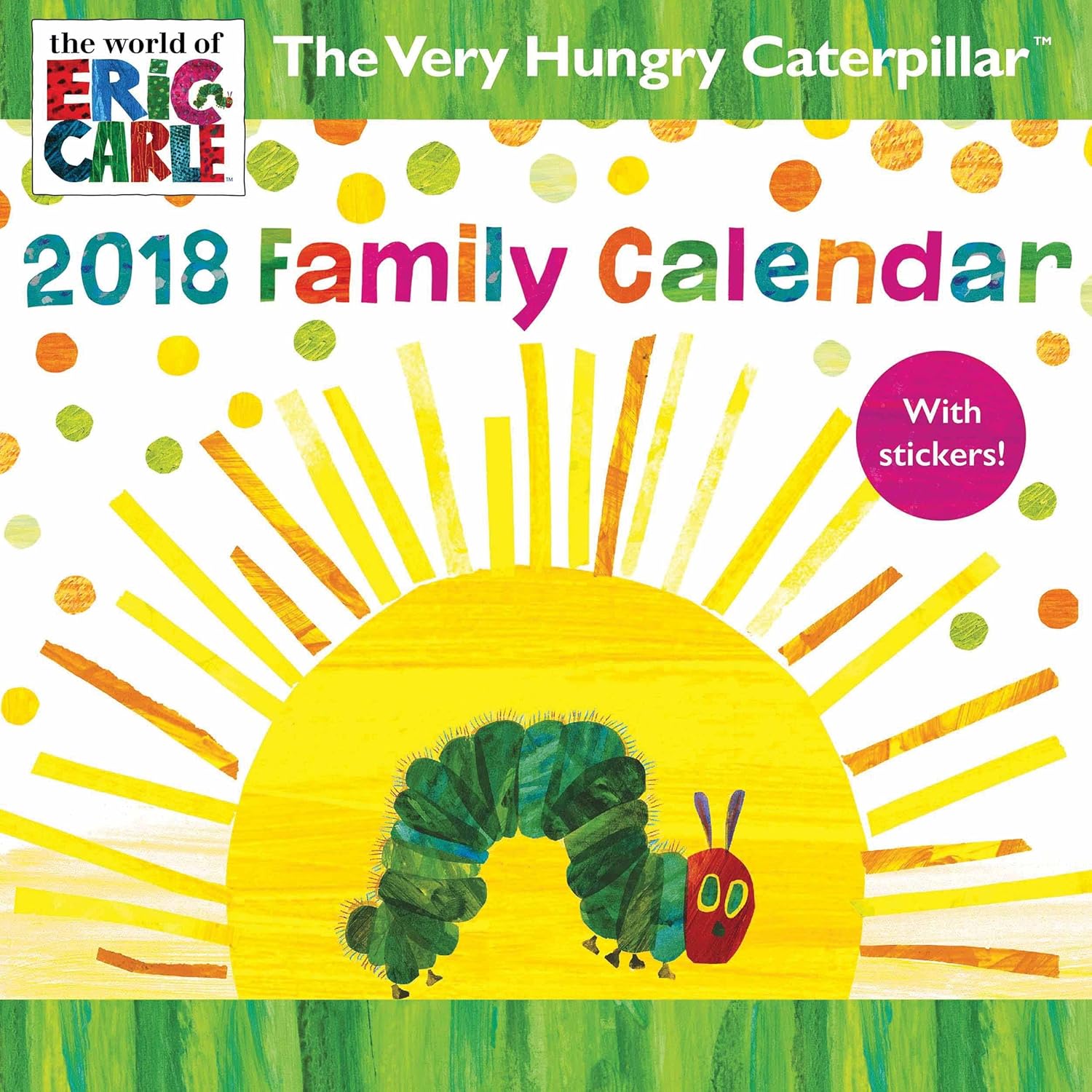 The Very Hungry Caterpillar 2018 Family Calendar : Amazon.co.uk