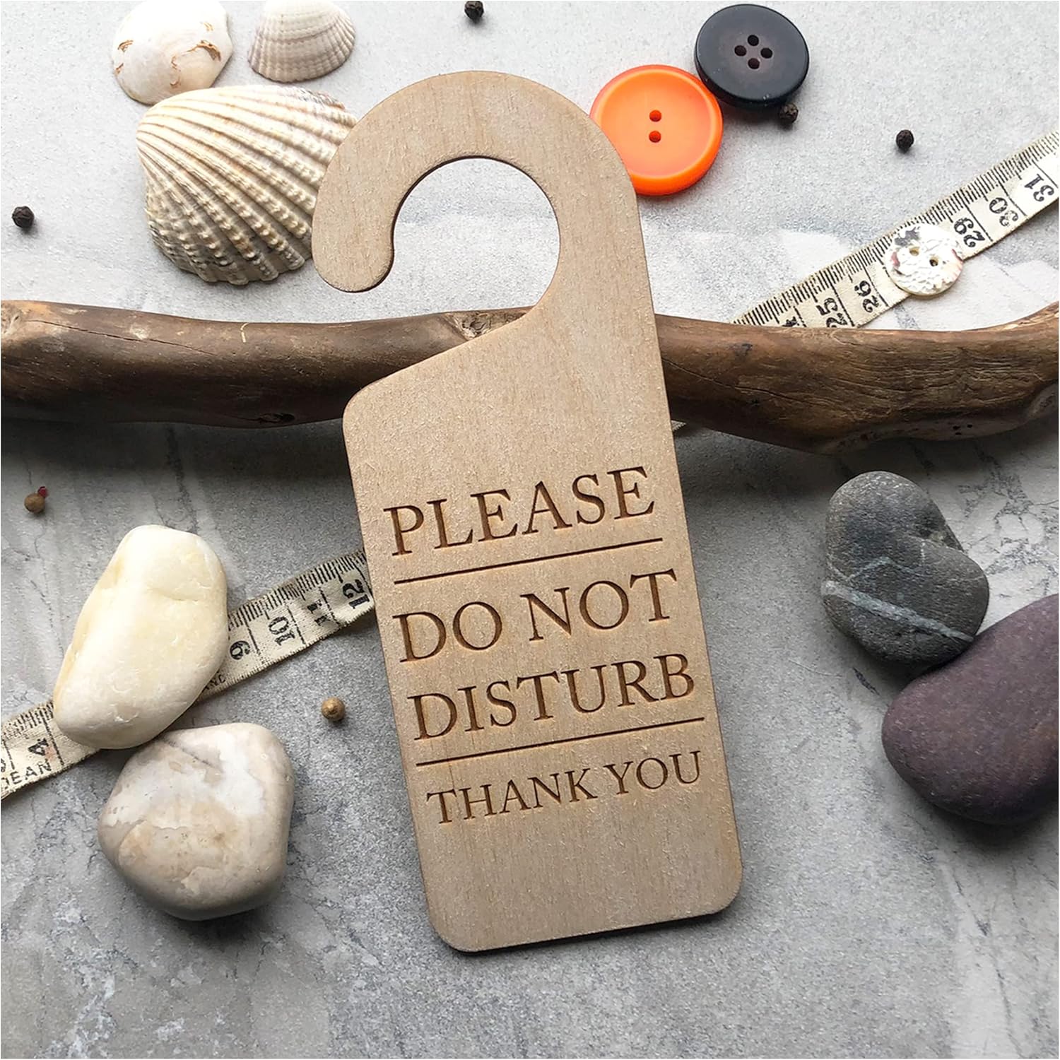 Please Do Not Disturb Hanging Door Knob Sign 3MM Plywood (Please Do Not ...