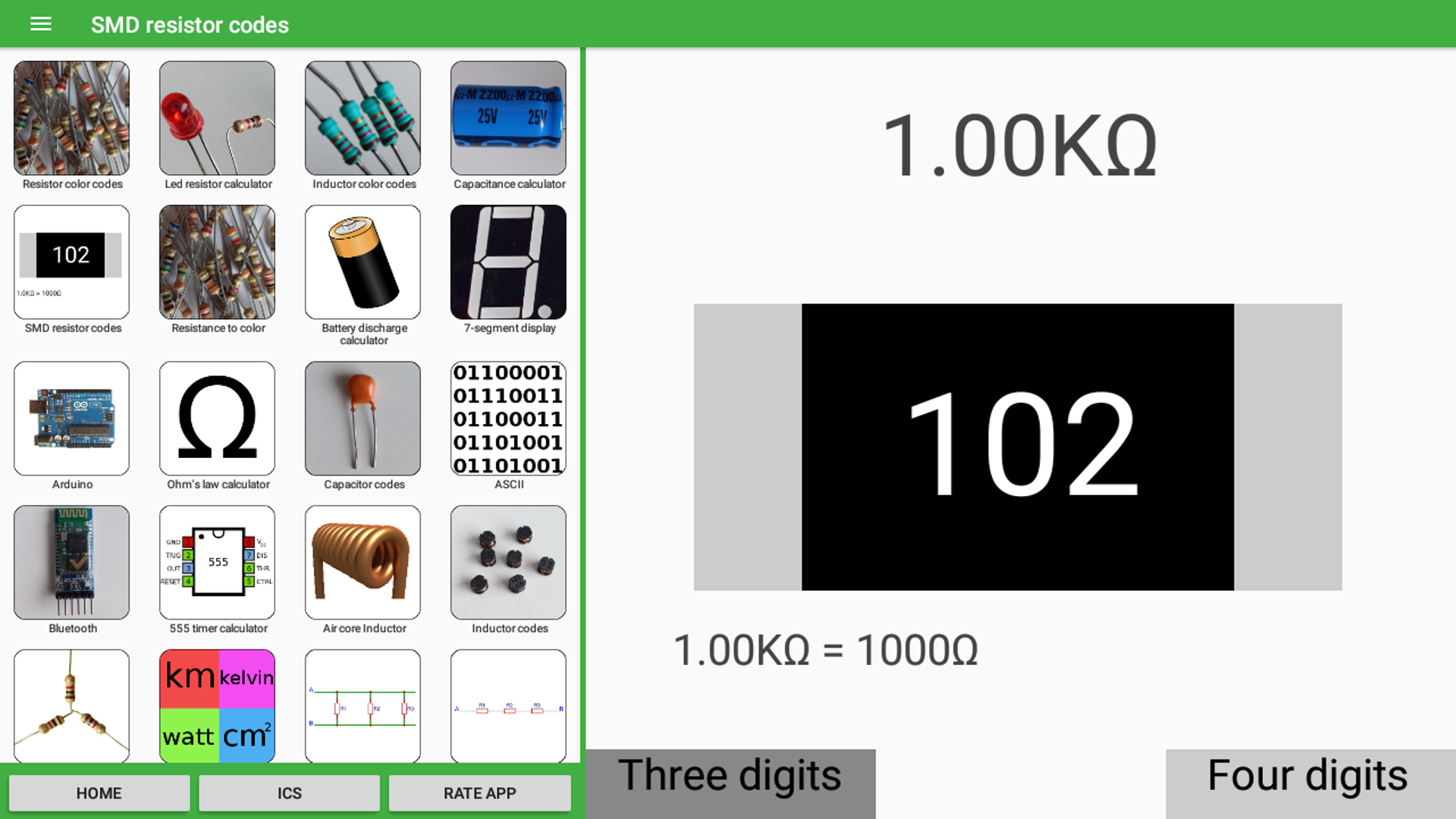 Electronics Toolkit - App on Amazon Appstore
