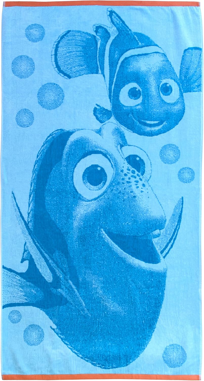Amazon.com: Disney/Pixar Finding Dory/Nemo 100% Cotton Terry Jacquard ...