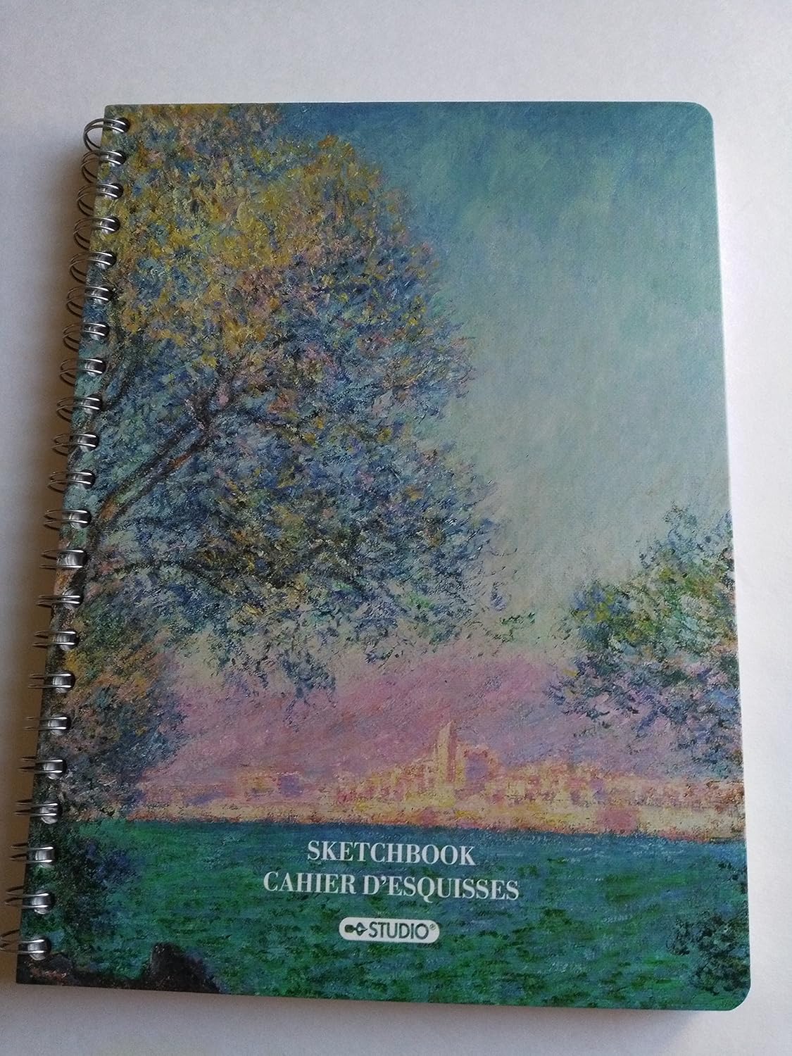 Claude Monet art sketch book 70 pages (35 sheets) (OutdoorCafe ...