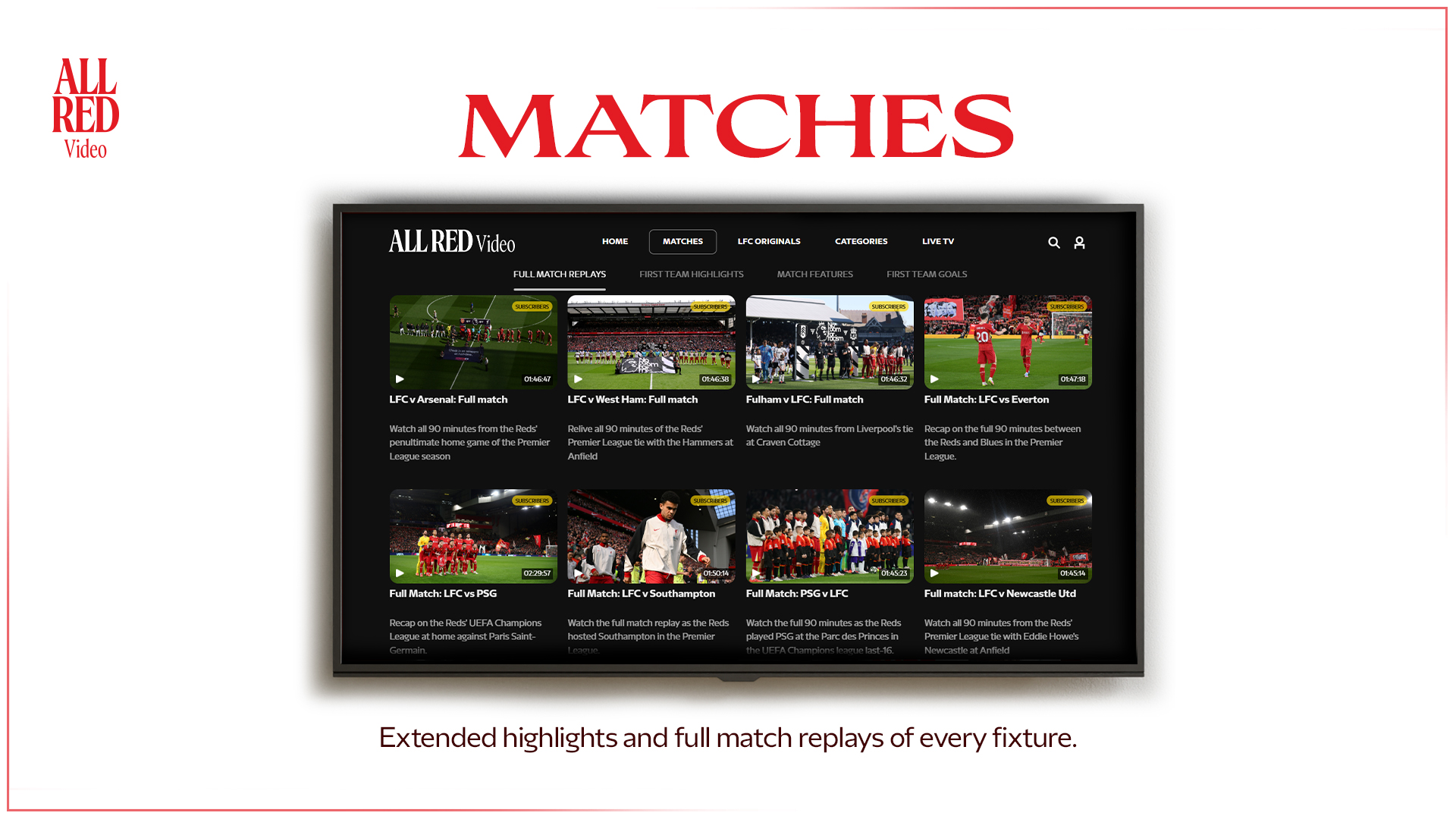 ALL RED Video Official App - App on the Amazon Appstore