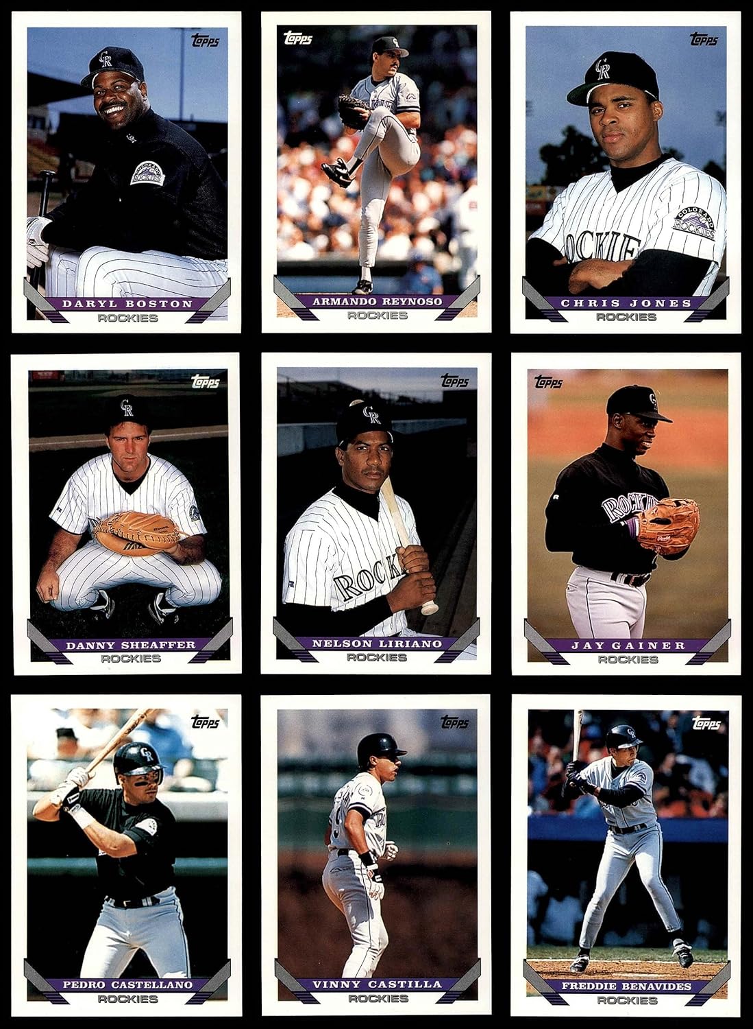 Amazon.com: 1993 Topps Traded Colorado Rockies Almost Complete Team Set ...