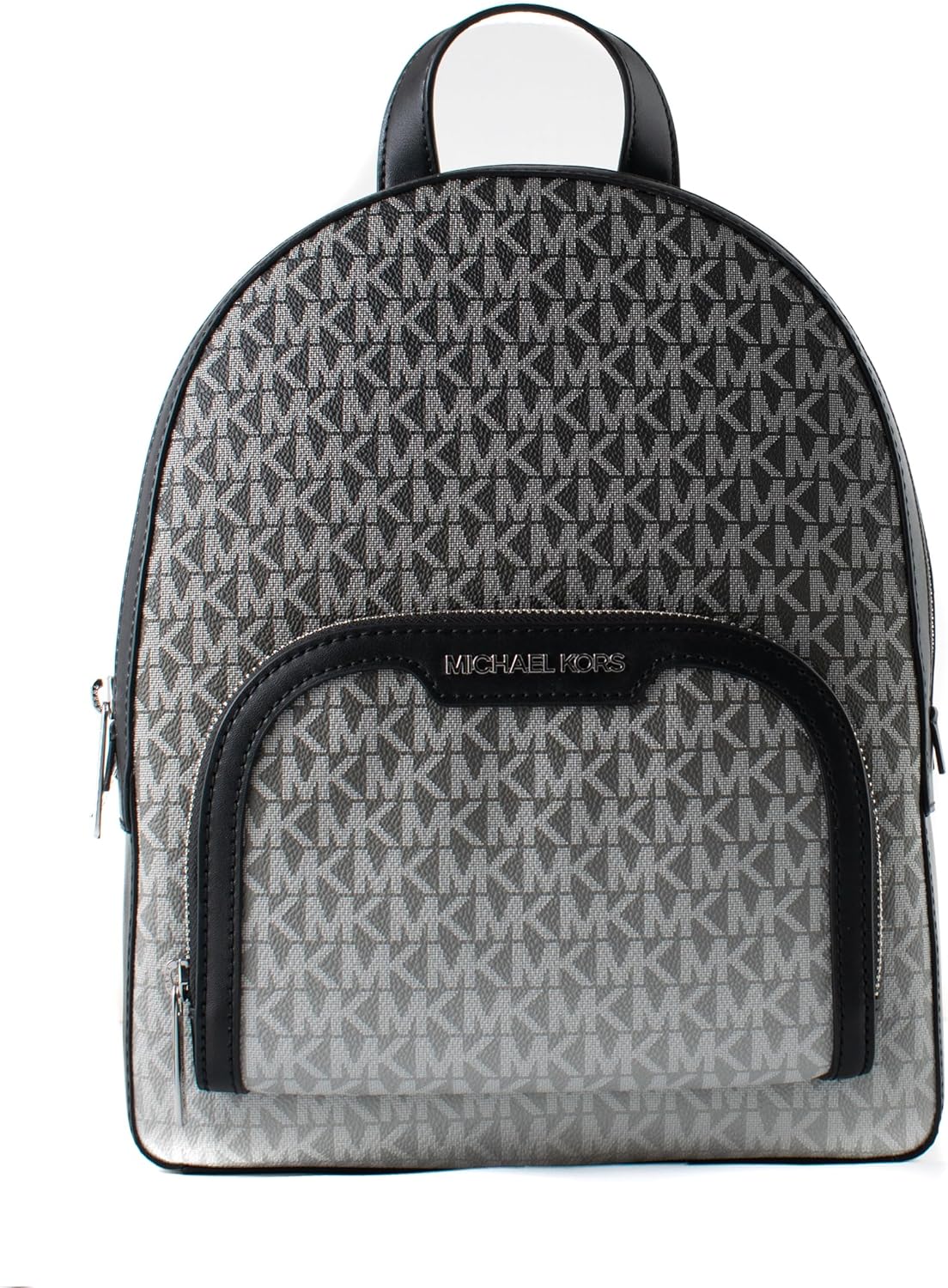 Amazon.com | Michael Kors Jaycee Medium Ombré Signature Logo Backpack (Black) | Casual Daypacks