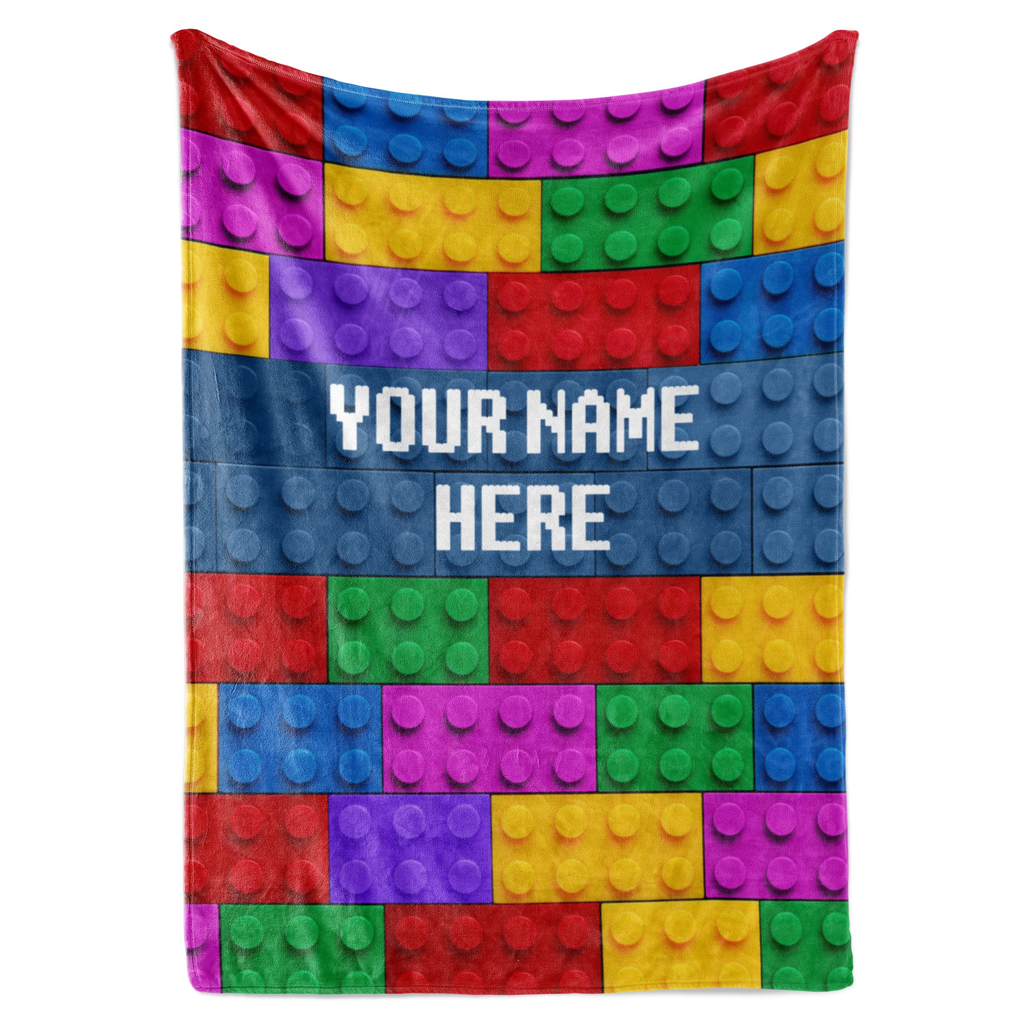 Amazon.com: Custom Throw Blanket for Boys and Girls | Custom Name ...