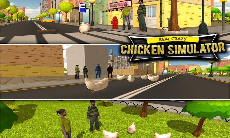 Crazy Chicken Simulator 3D - App on Amazon Appstore