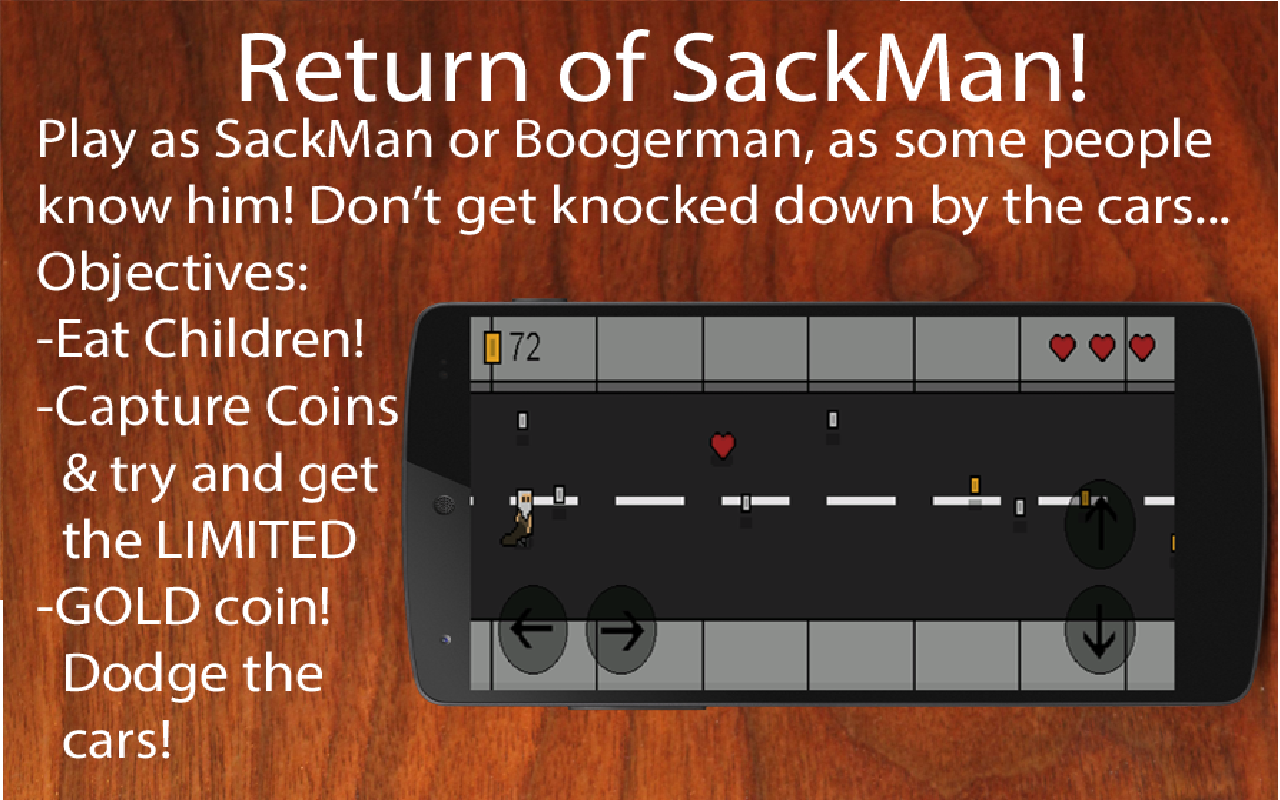 SackMan - App on the Amazon Appstore
