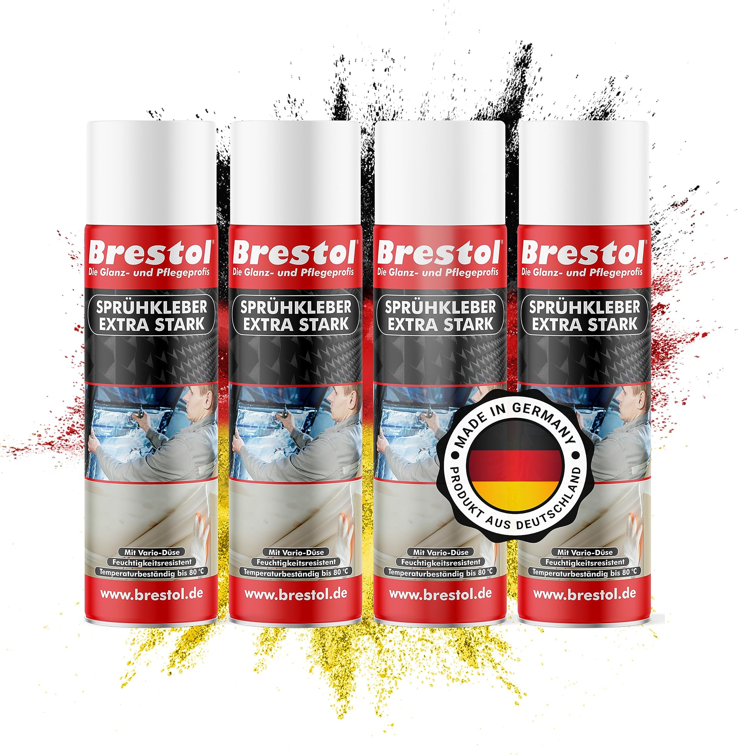 tesa Colle en Spray Extra Forte Professionnelle – Collage Permanent ...