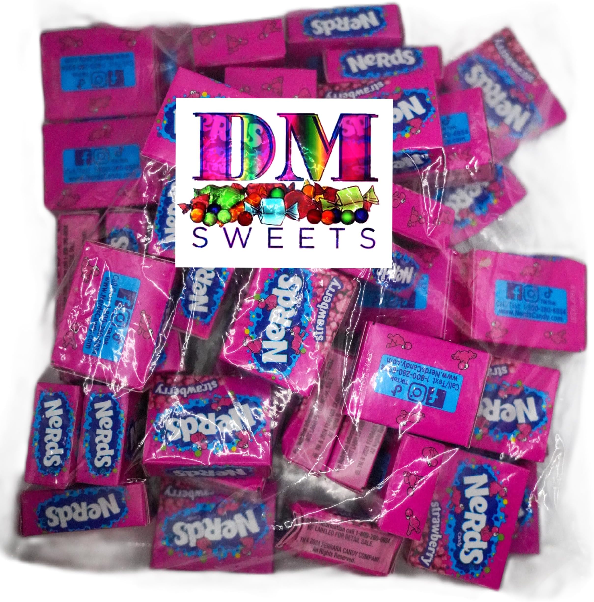 Amazon.com : Mini Strawberry Candy Boxes - 2 lbs of Delicious Crunchy ...