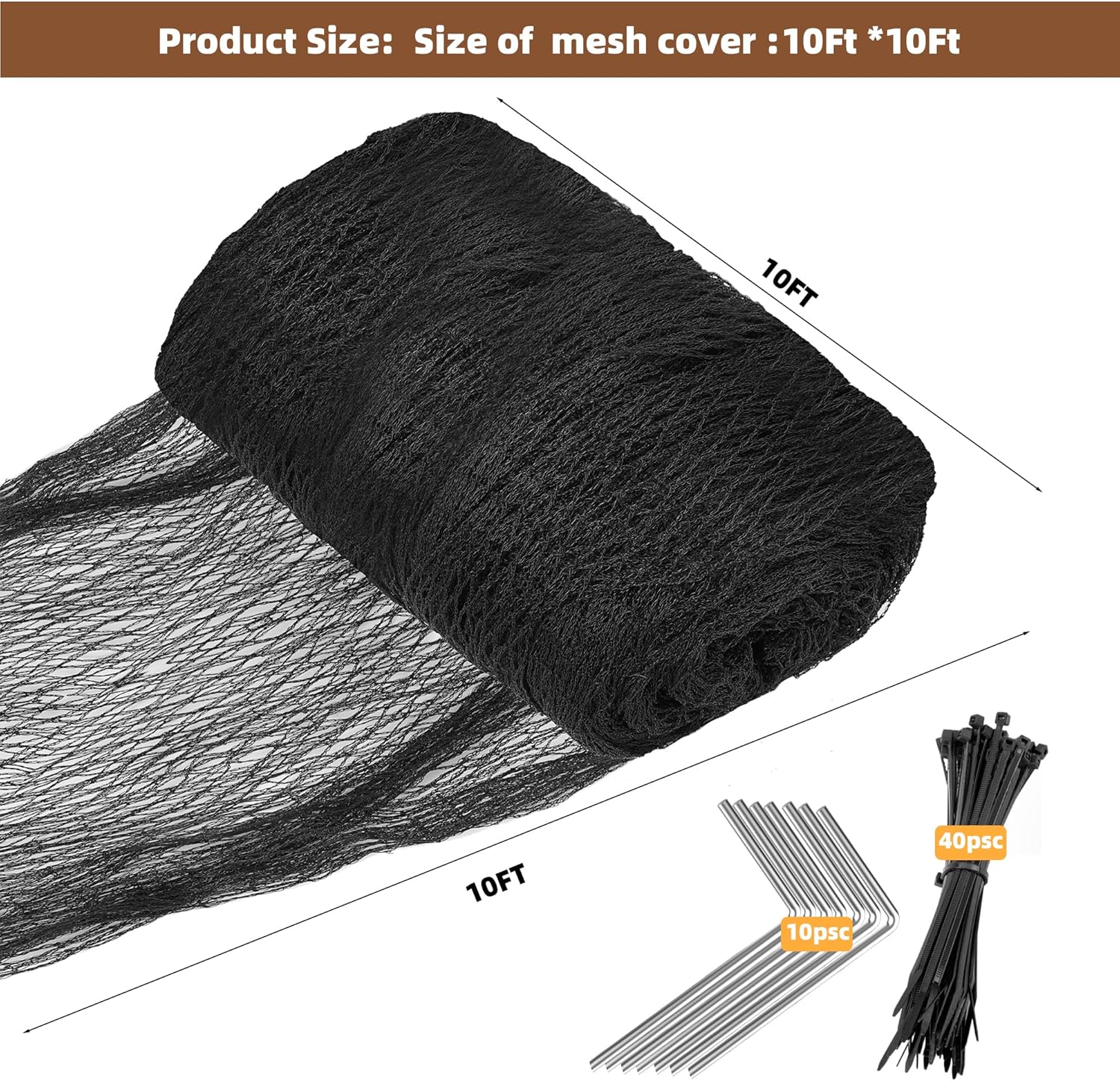 Pond Netting Kit - Heavy Duty HDPE Fine Mesh Net for Philippines | Ubuy