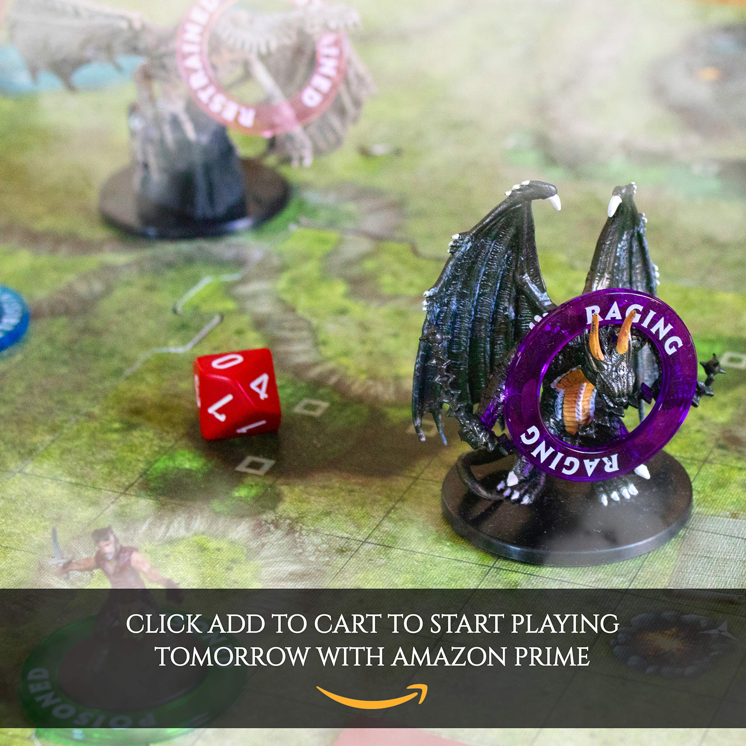 D&D Condition Markers [96 pcs] DND Condition Ring Tokens For Spell ...