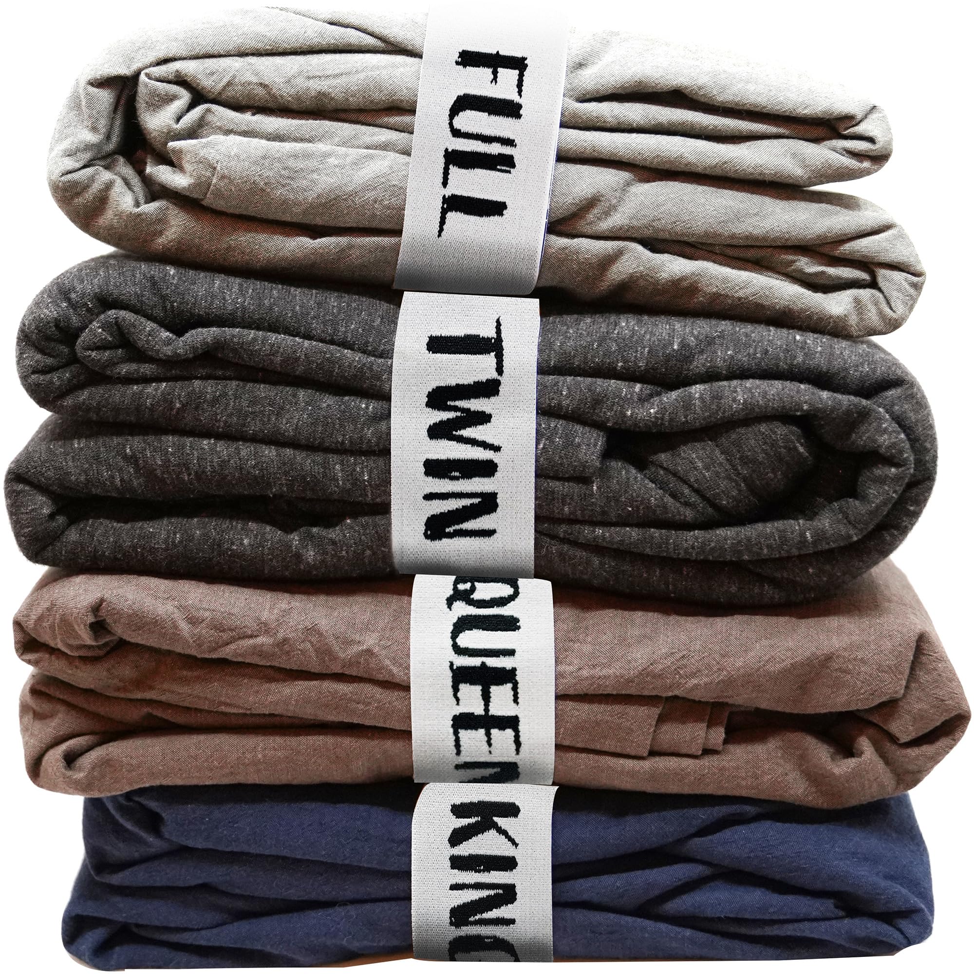 Snapklik.com : ECOHomes Bed Sheet Organizer And Storage Size Label ...