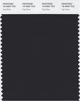 Amazon.com: Pantone 19-4004 TCX Smart Color Swatch Card, Tap Shoe ...