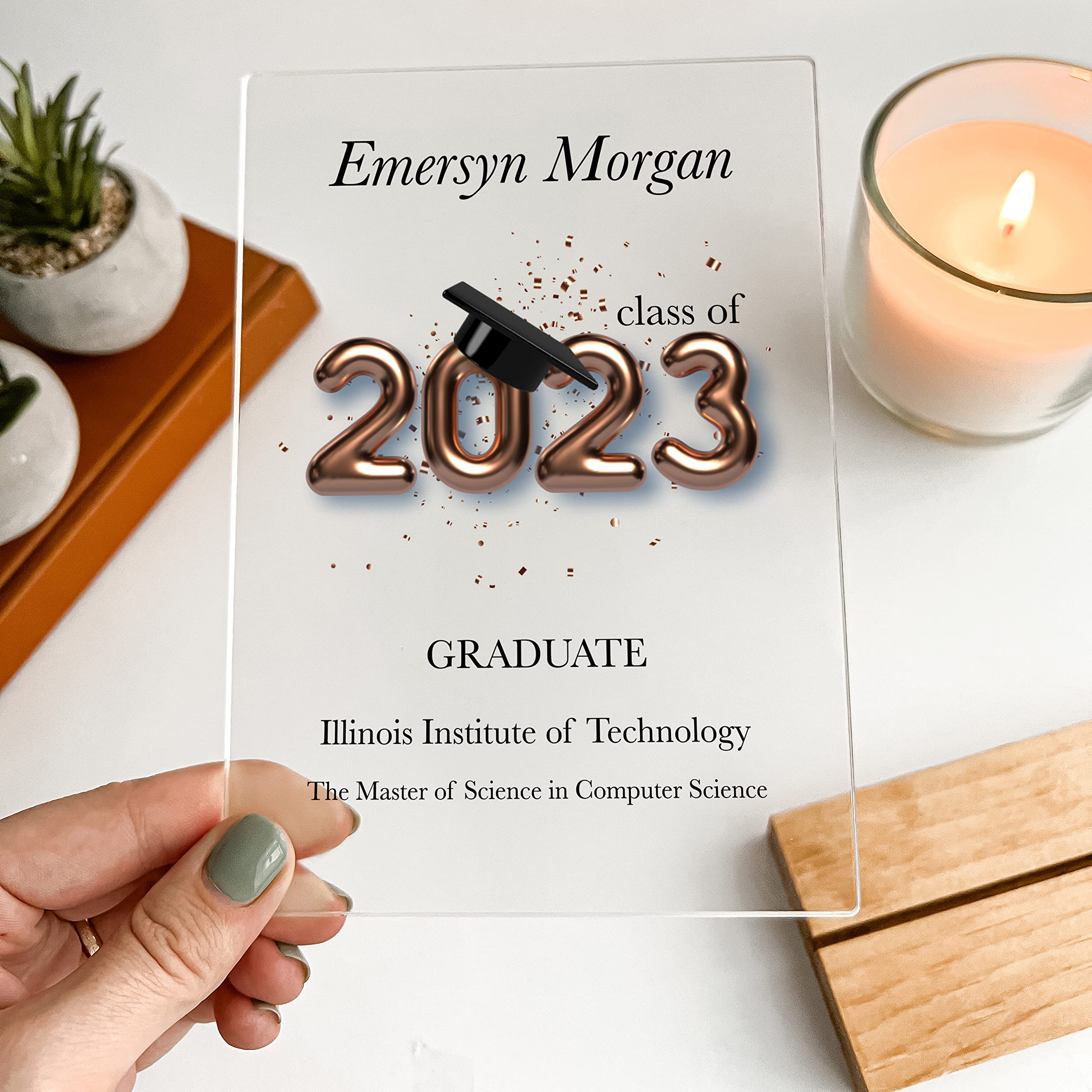 Amazon.com - Let's Make Memories Personalized Graduation Frame - Tassel ...