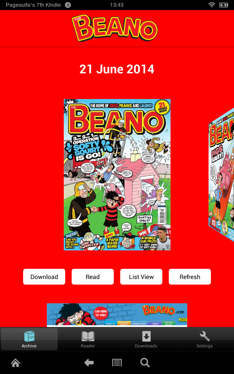 The Beano - App on the Amazon Appstore