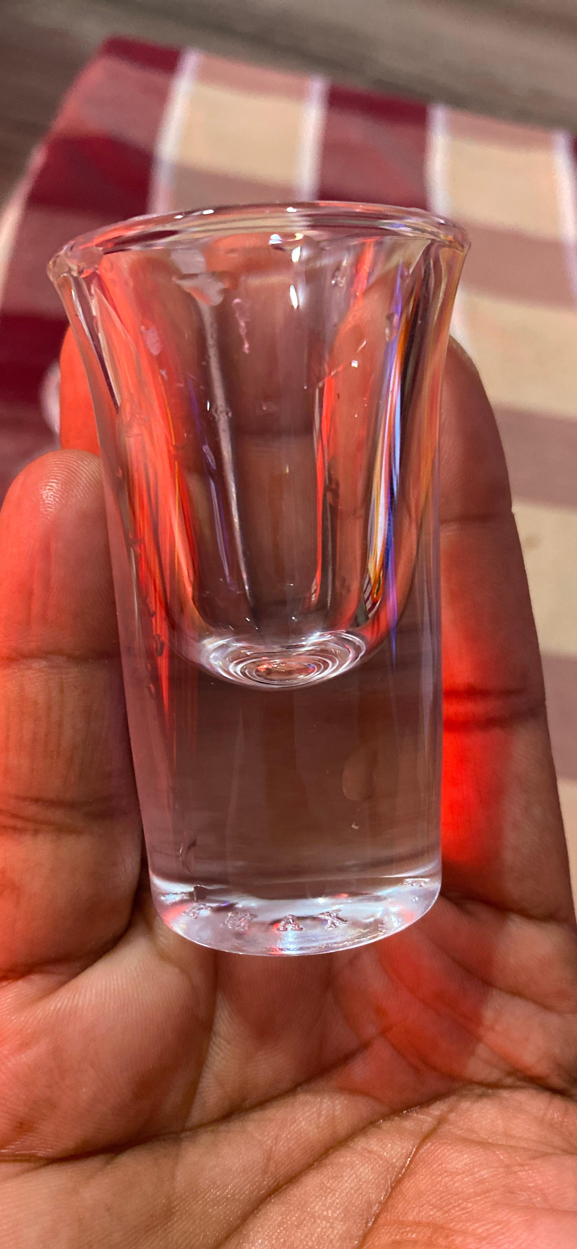 Buy Pure Source India Shot Glass Set of 12 Pieces, 20ml, Transparent ...