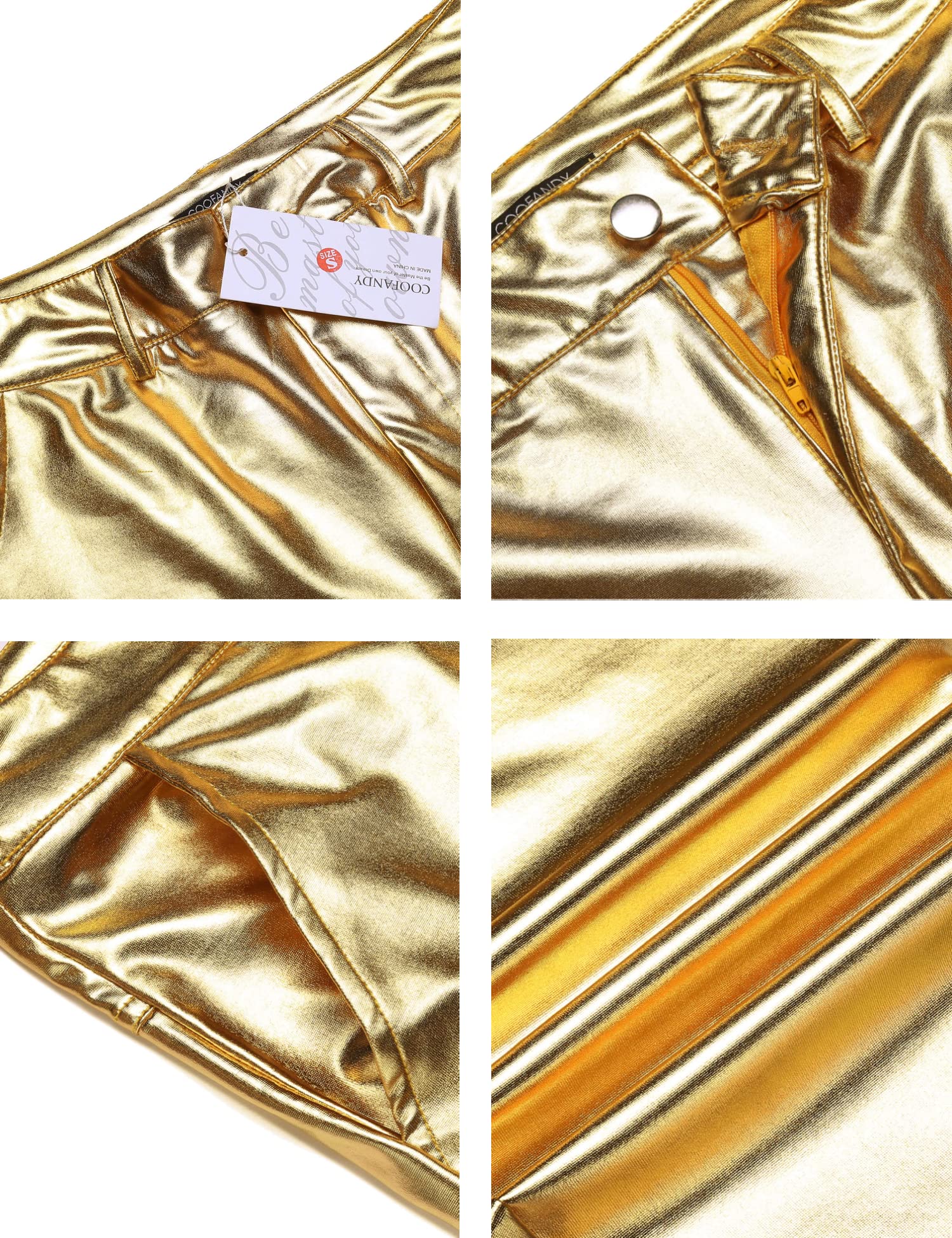Snapklik.com : Mens Christmas Pants Party Dance Disco Nightclub Shiny ...