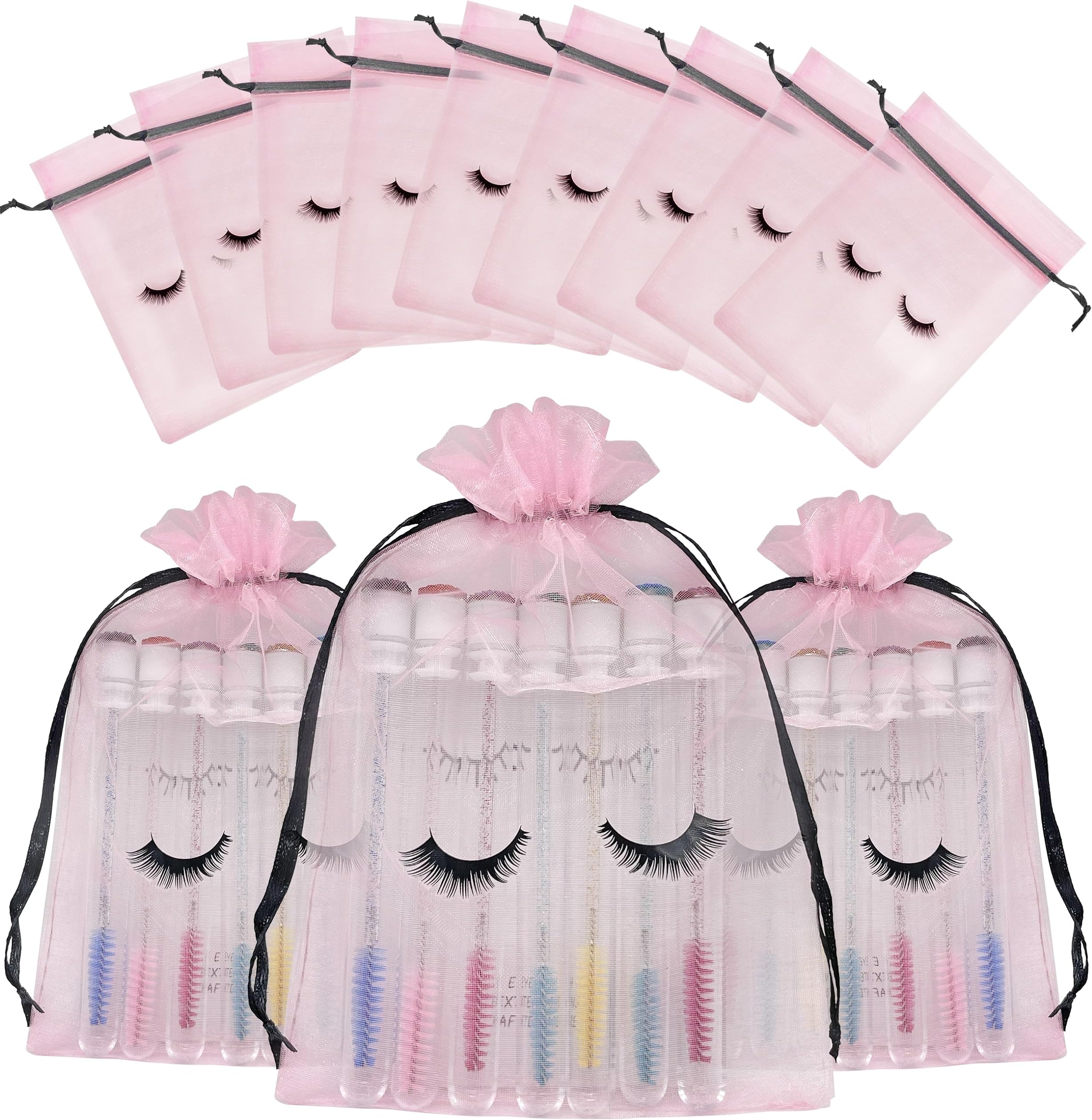 Amazon.com : Abbylike 100 Pcs Eyelash Aftercare Lash Bags for Clients ...