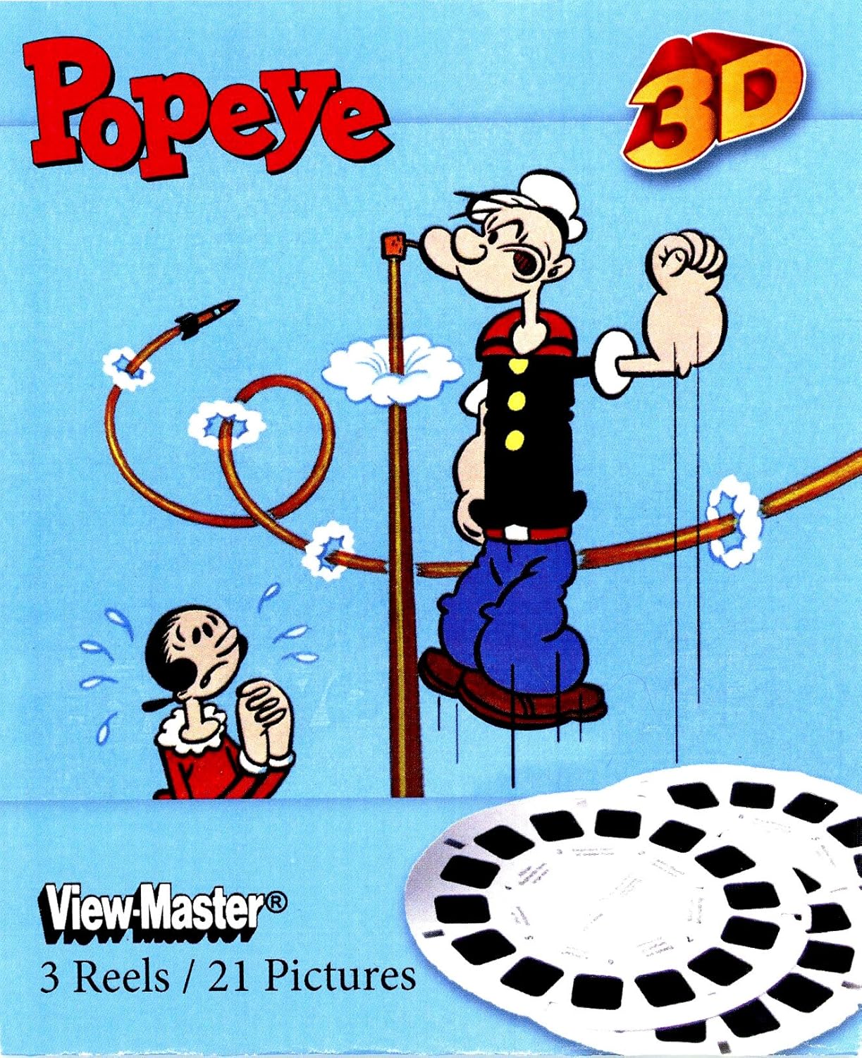 Amazon.com: Popeye View-Master 3 Reel Set - 21 3d Images : Toys & Games