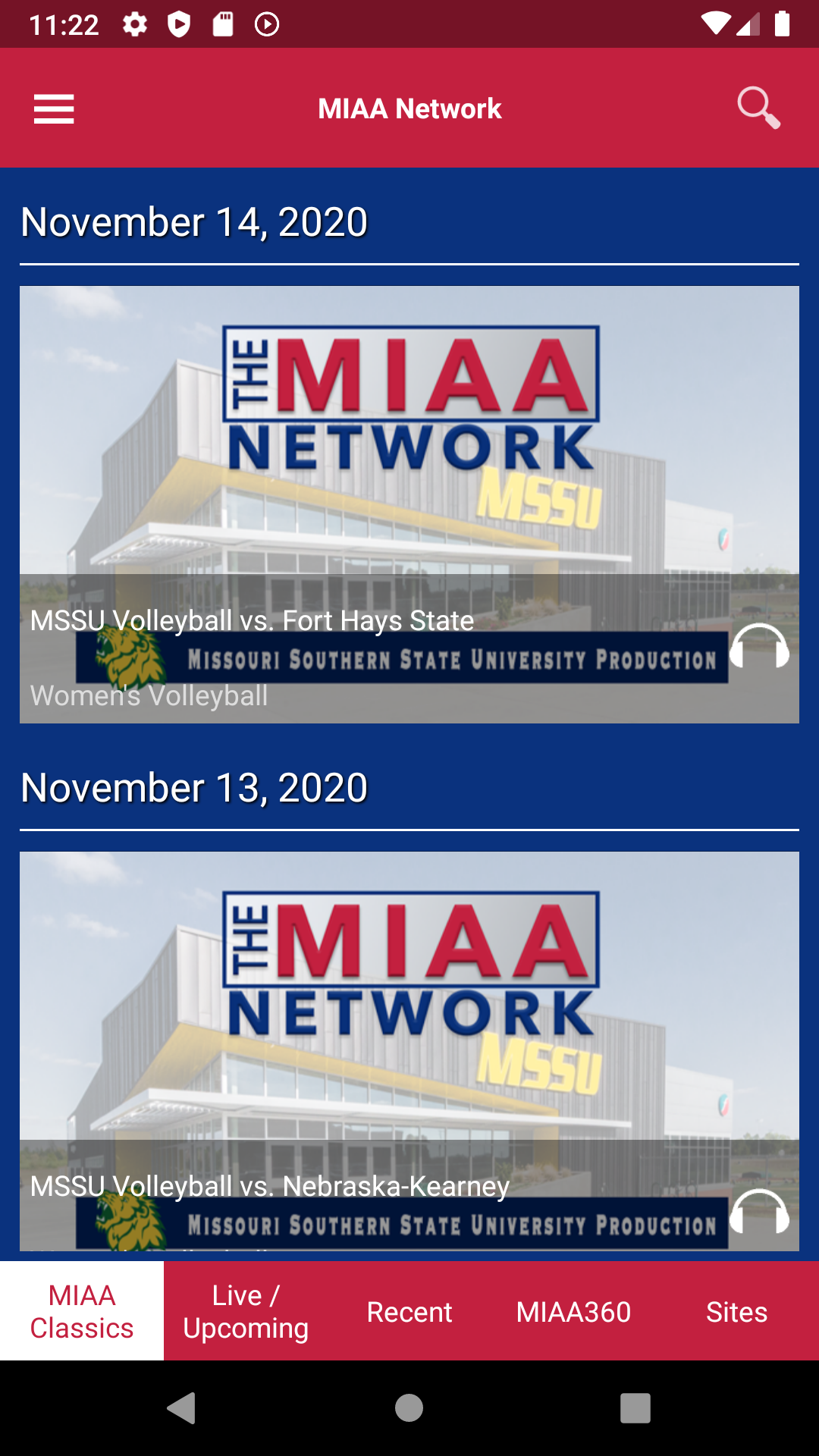 MIAA Network - App on Amazon Appstore