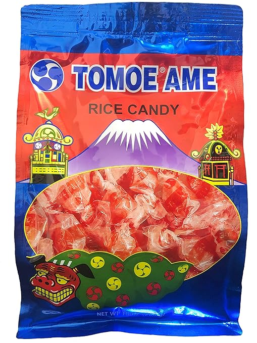 Amazon.com : Japanese Rice Candy, Tomoe Ame 10 oz. : Grocery & Gourmet Food