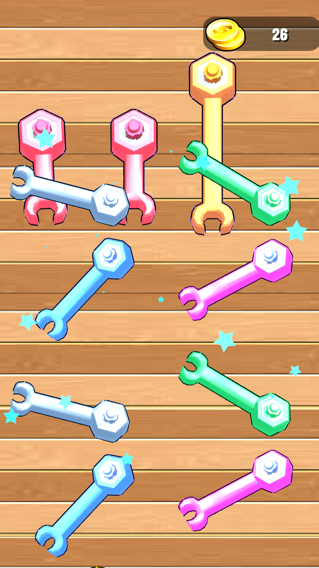 Adventure Puzzle Takeoff Wood Coloring-unscrew Bolts Sort Christmas ...