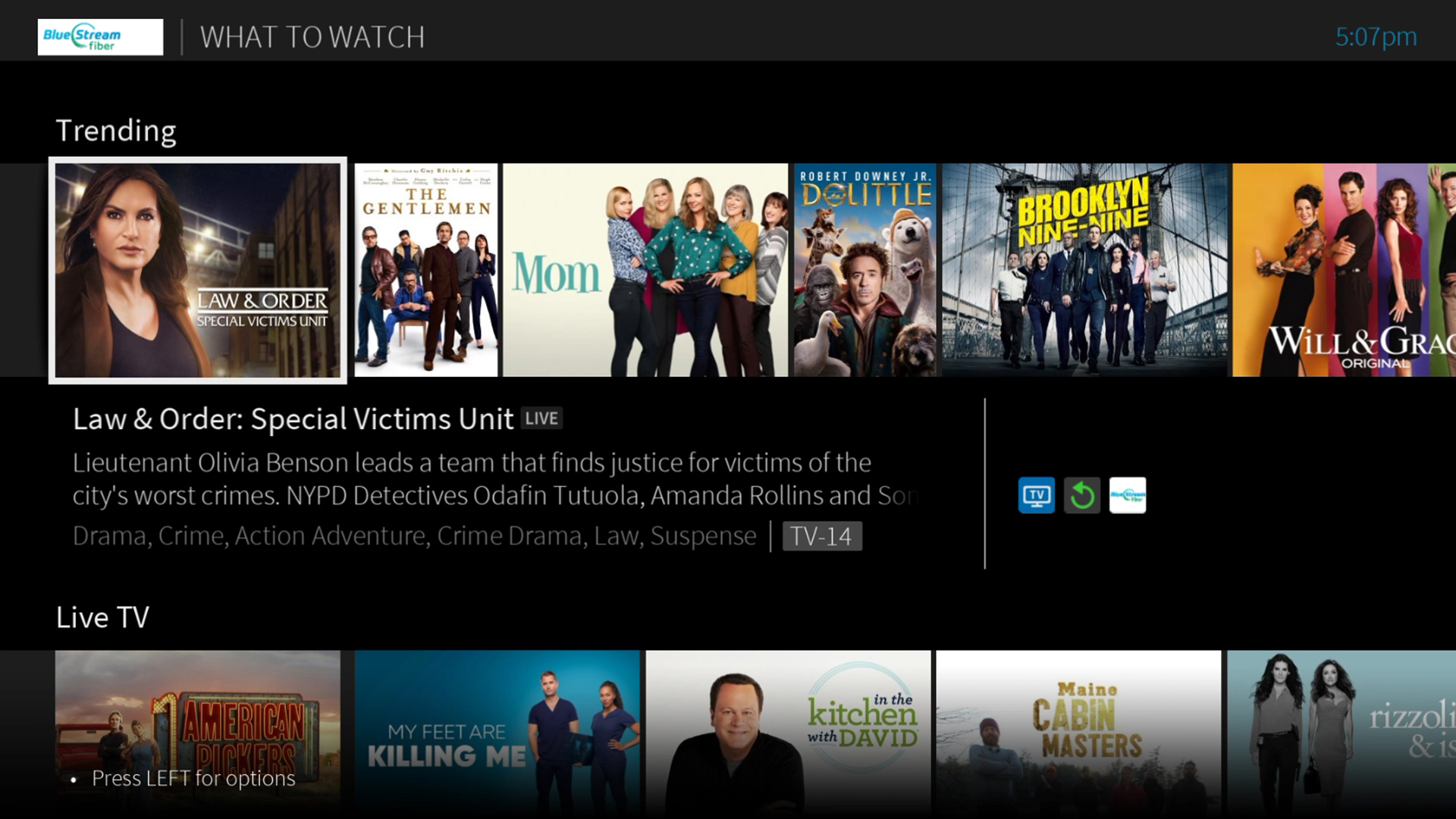 Blue Stream Fiber TV - App on Amazon Appstore