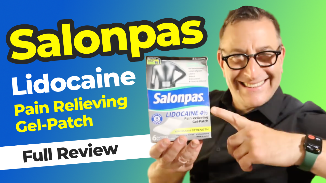 Watch Salonpas Lidocaine Pain Relief Patches on Amazon Live