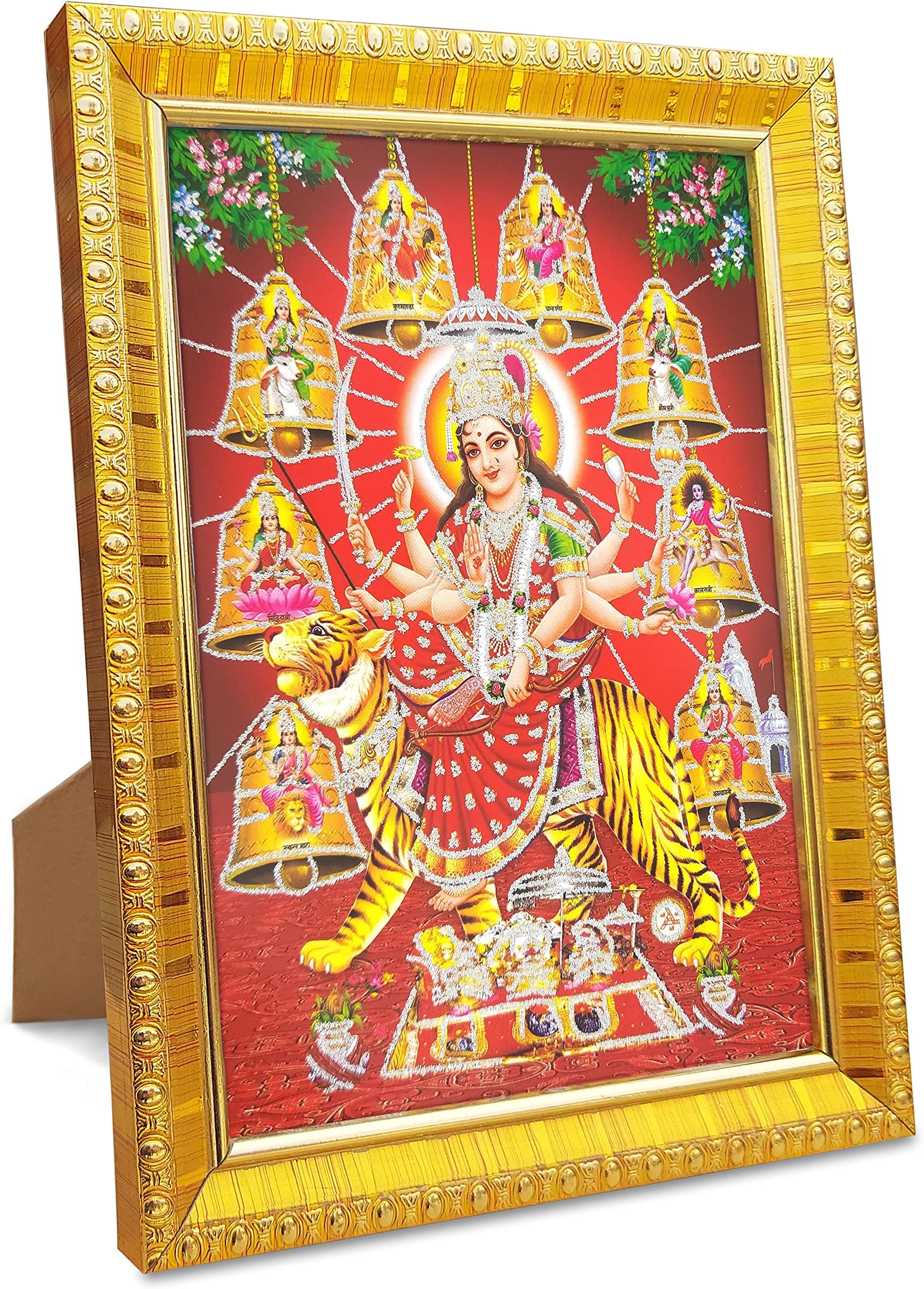 Garuda Photos - Goddess Sri Durga Devi Photo Frame; Durga maa photo for ...