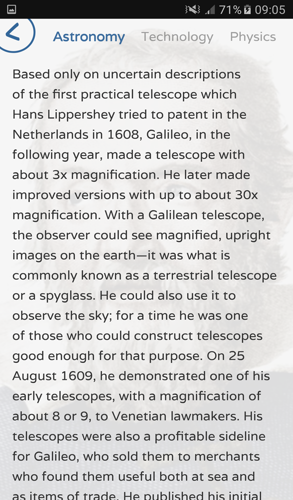 Galileo Galilei - App on Amazon Appstore