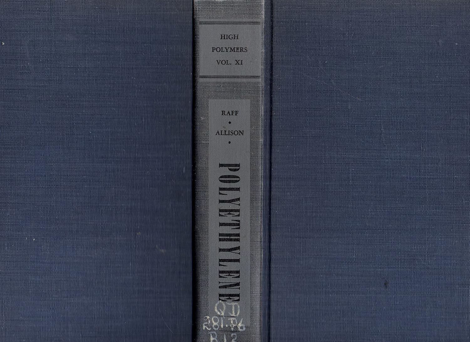 Polyethylene: Raff, R A V: 9781114197633: Amazon.com: Books