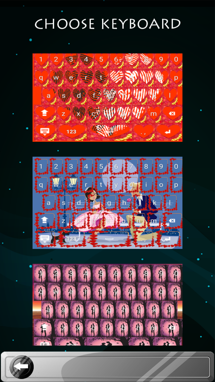 Romantic Keyboards - App on Amazon Appstore