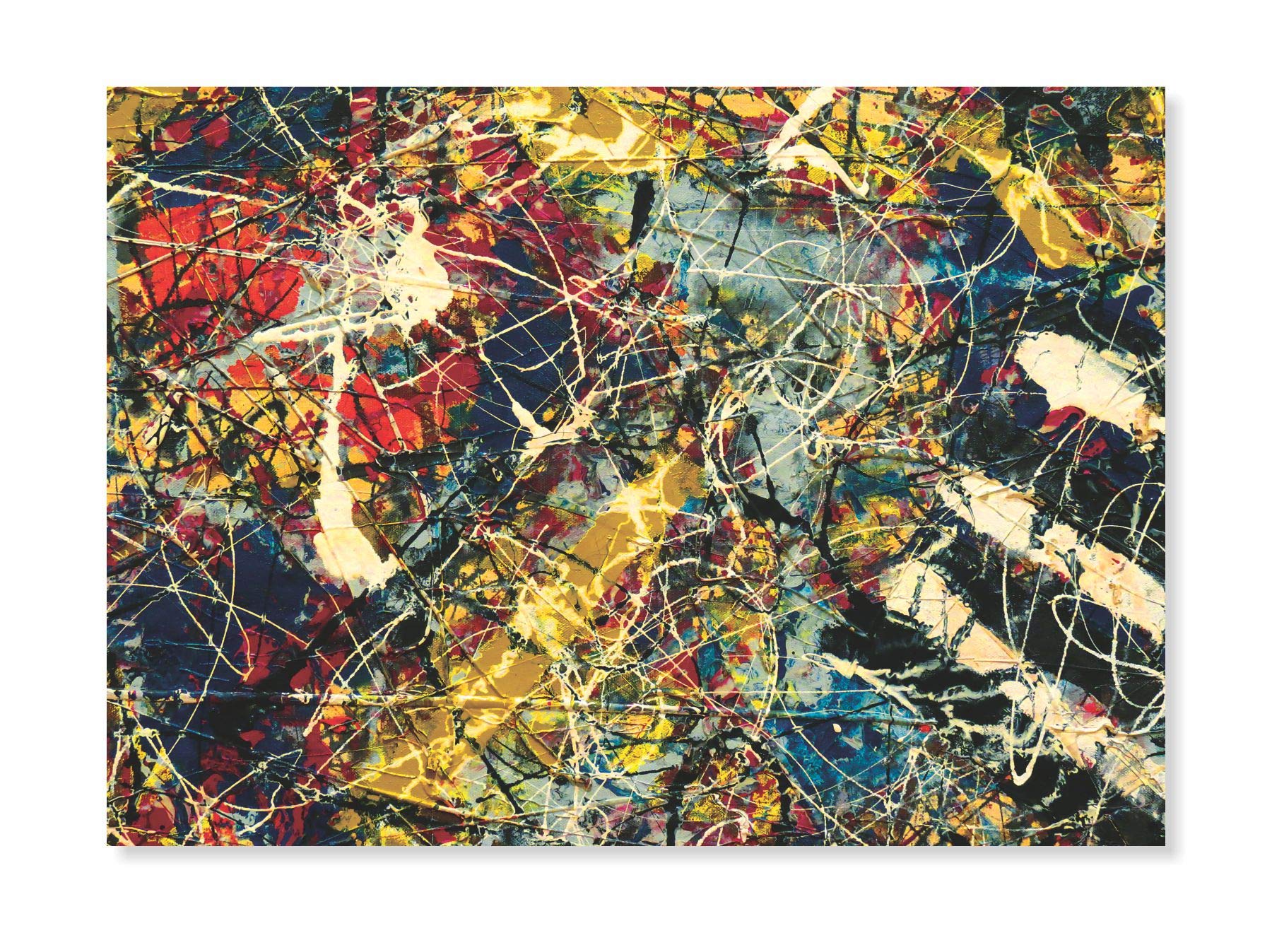 Jackson Pollock Paintings Names Homage Tu Jackson Pollock Mixed Media