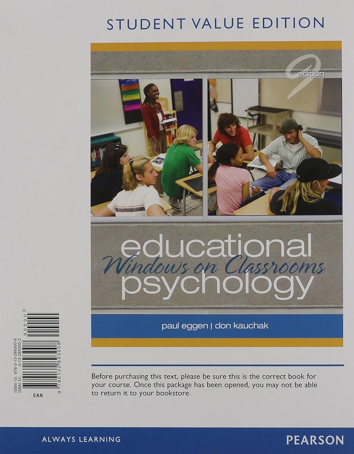 Educational Psychology: Windows on Classrooms, Student Value Edition ...
