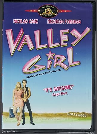 Valley Girl [Import] [Import USA Zone 1]: Amazon.fr: Nicolas Cage ...