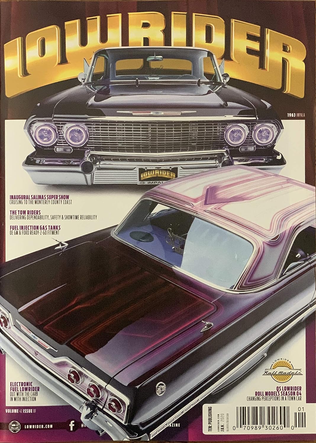 LOWRIDER MAGAZINE - JANUARY 2020 - 1963 IMPALA - LOWRIDER | Amazon.com ...